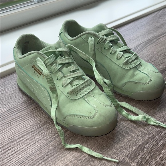 Puma | Shoes | Puma Mint Green Casual Sneakers | Poshmark